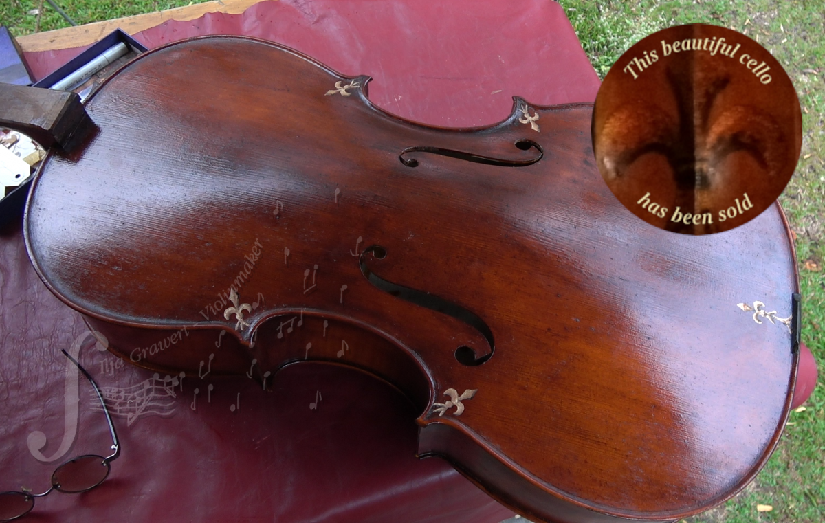 7/8 Studio Cello - Ilja Grawert & Son Violinmakers