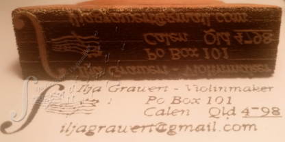 Stamp making - Ilja Grawert & Son Violinmakers